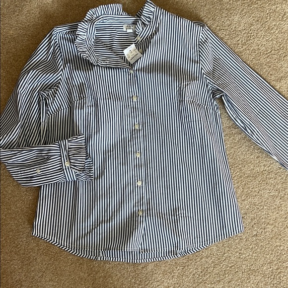 J. Crew | Tops | Cute Button Up Nwt | Poshmark